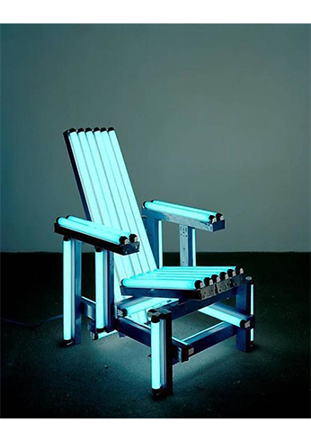 Blue Electric Chair - Templon